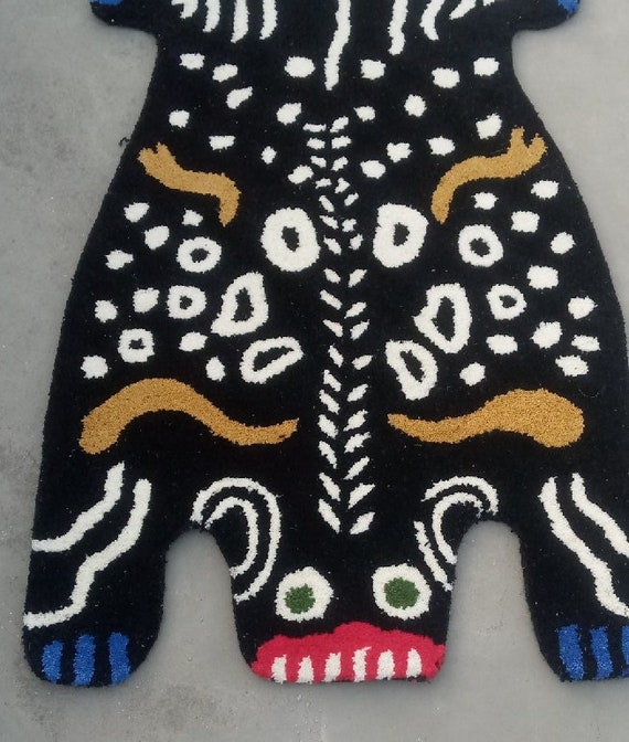 Tiger Skin Rug Home Decor Mat Animal Skin Wall Hanging for | Etsy