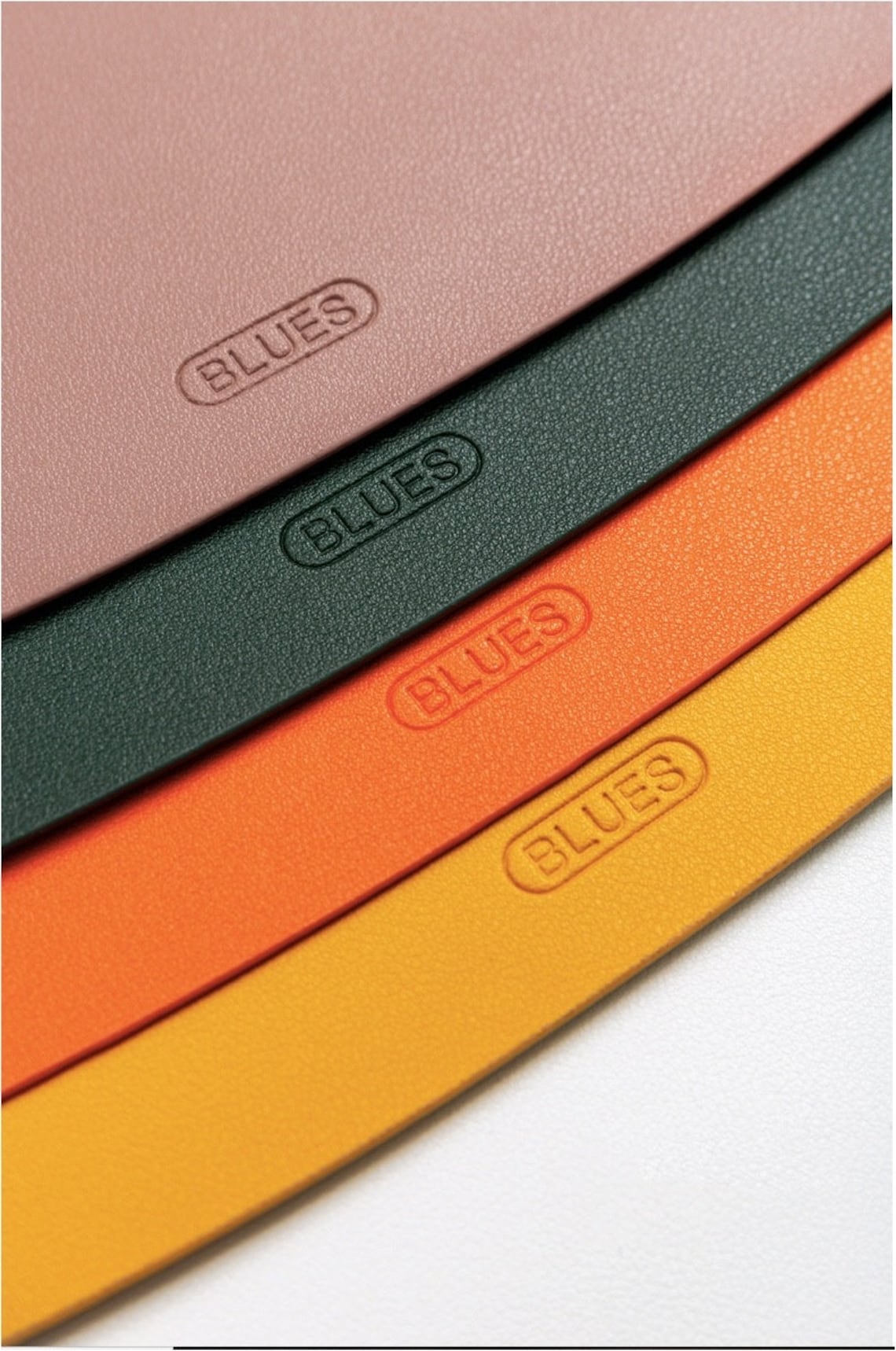 Blues Faux Leather Mat Set for Kitchen Dinner Table - Etsy