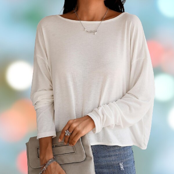 Open Back Shirt - Etsy