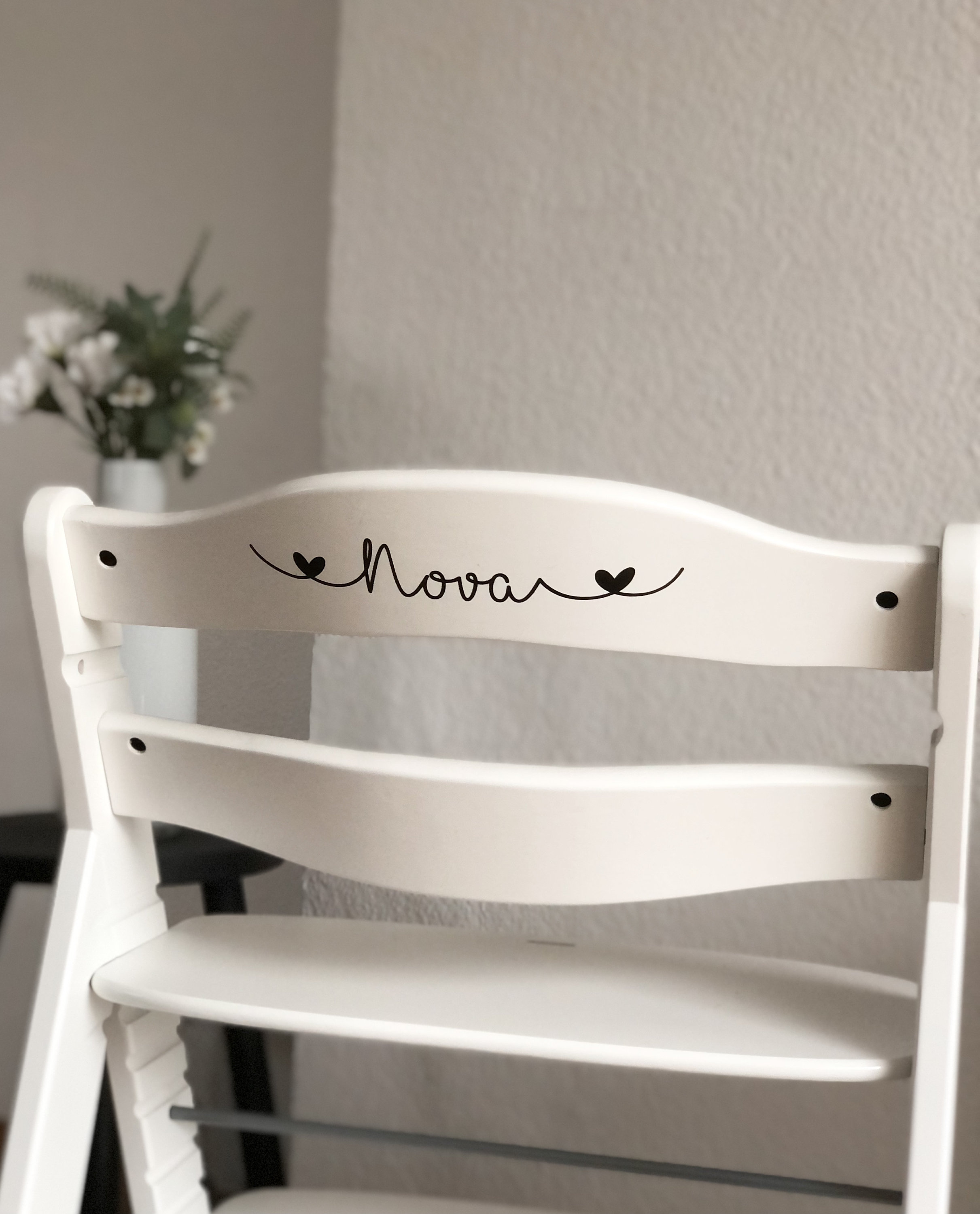 High Chair Sticker Name Personalized Name Sticker - Etsy Canada