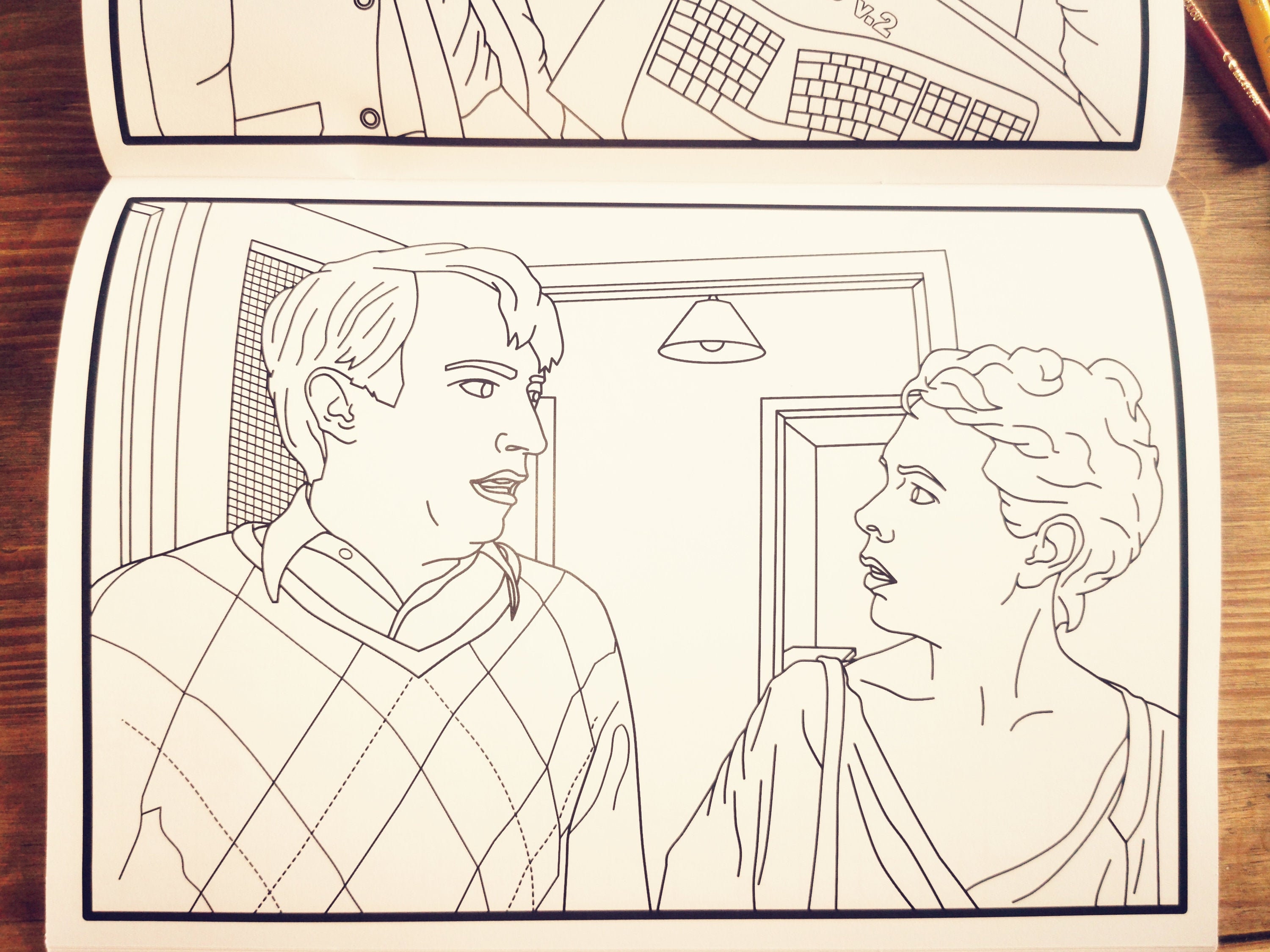 Peep Show Colouring Book - Etsy UK