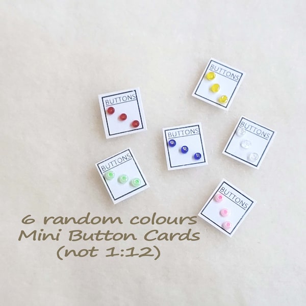 Button Cards - Etsy