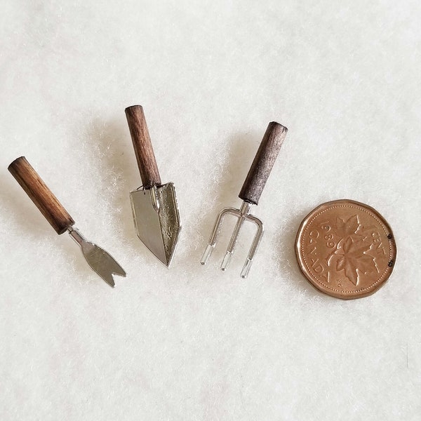 Miniature Garden Tools - Etsy