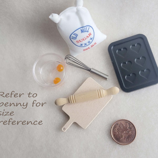 Miniature Baking Set - Etsy UK