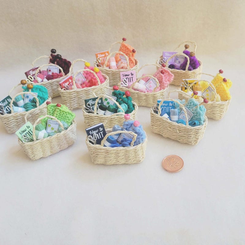 Miniature Knitting - Etsy