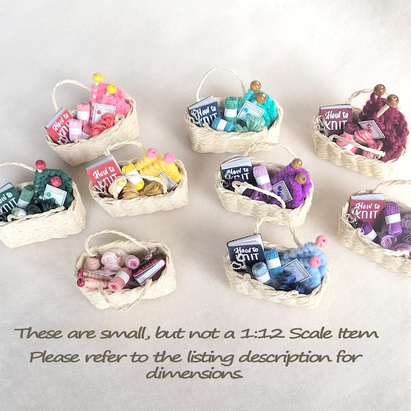 Miniature Knitting - Etsy