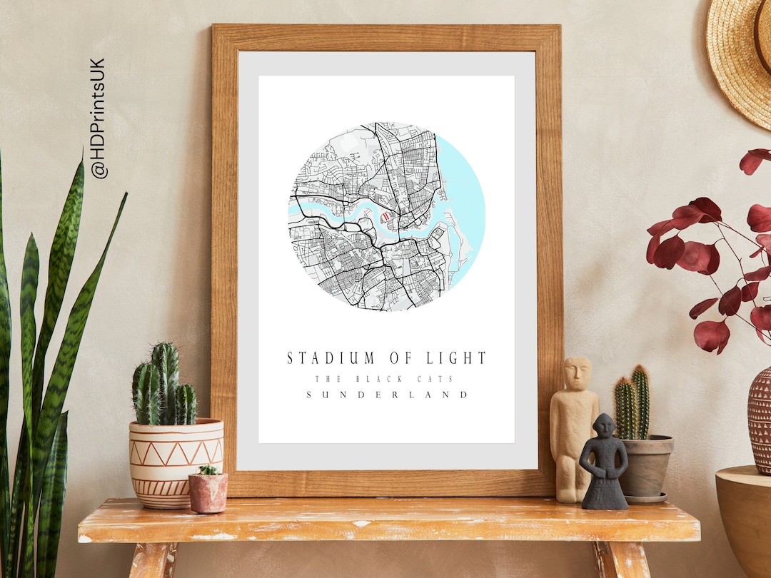 Sunderland AFC - Stadium of Light - Perfect Gift for Football Fans ...