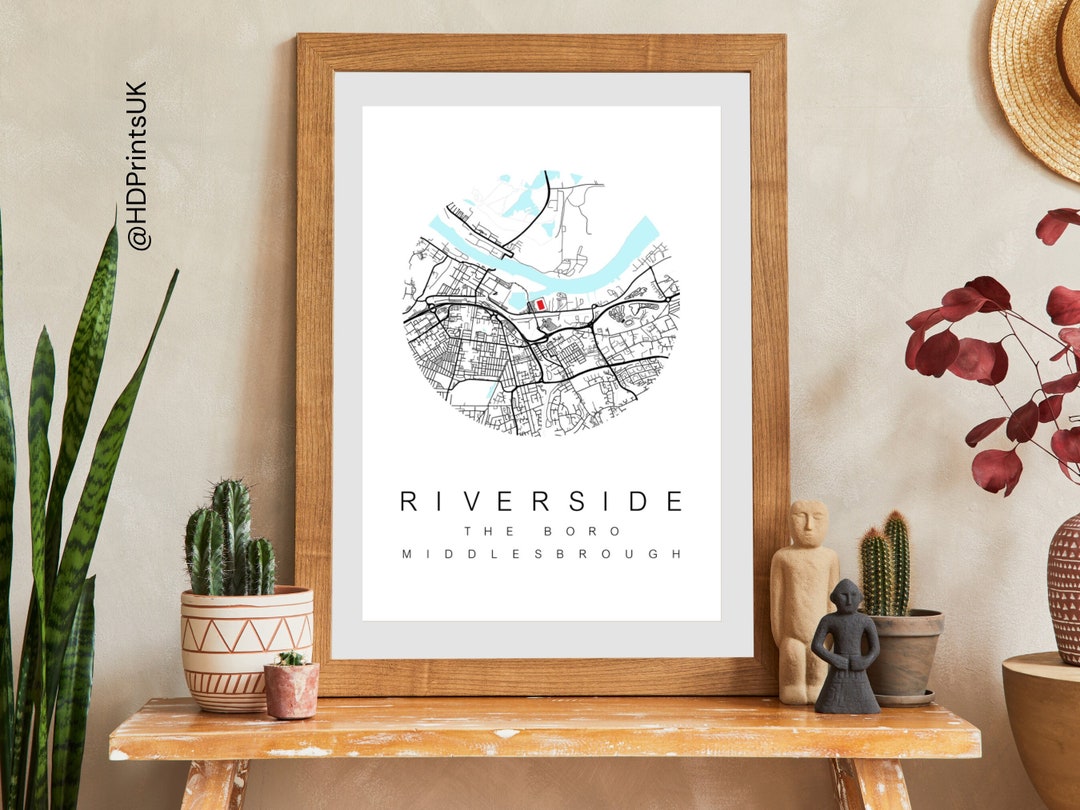 Middlesbrough FC - Riverside Stadium - Perfect Gift for Football Fans ...