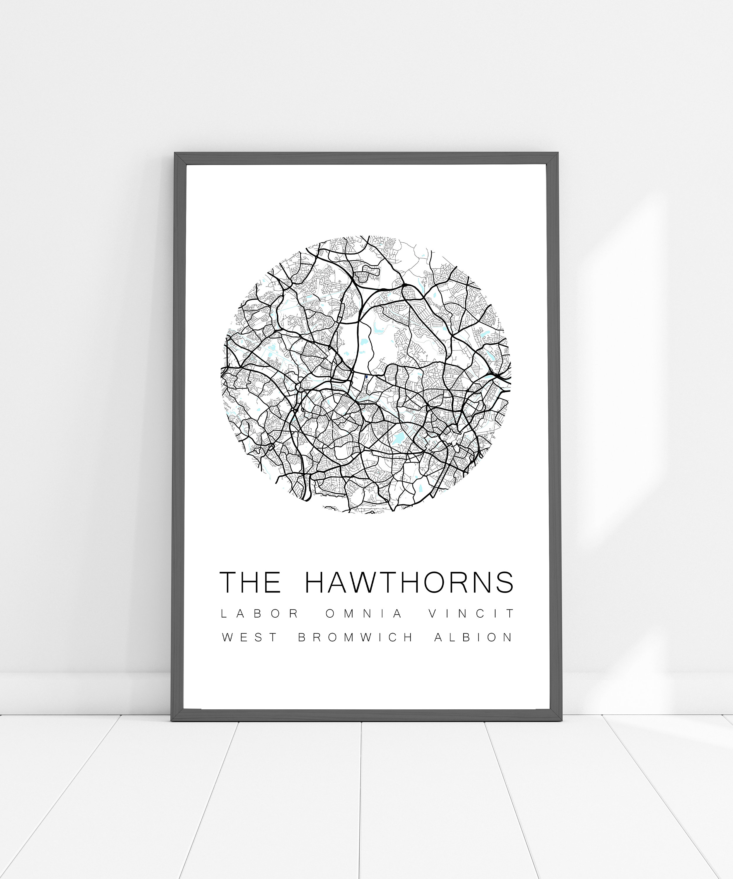 West Brom FC Print West Bromwich Albion Football Club - Etsy UK
