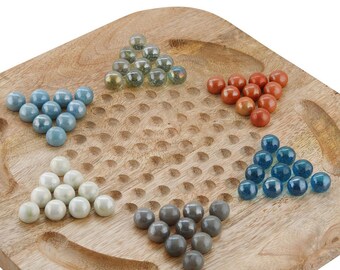 Wooden Chinese Checkers Balls - Etsy