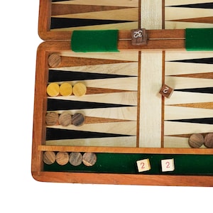 Personalized Backgammon Set, Greek Tavli, Handmade Custom Backgammon ...