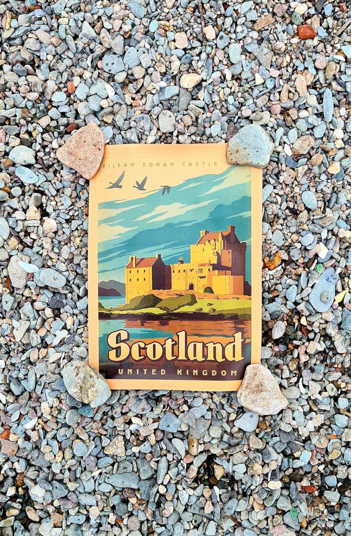Vintage Scotland Posters Unframed Posters Scottish Art | Etsy
