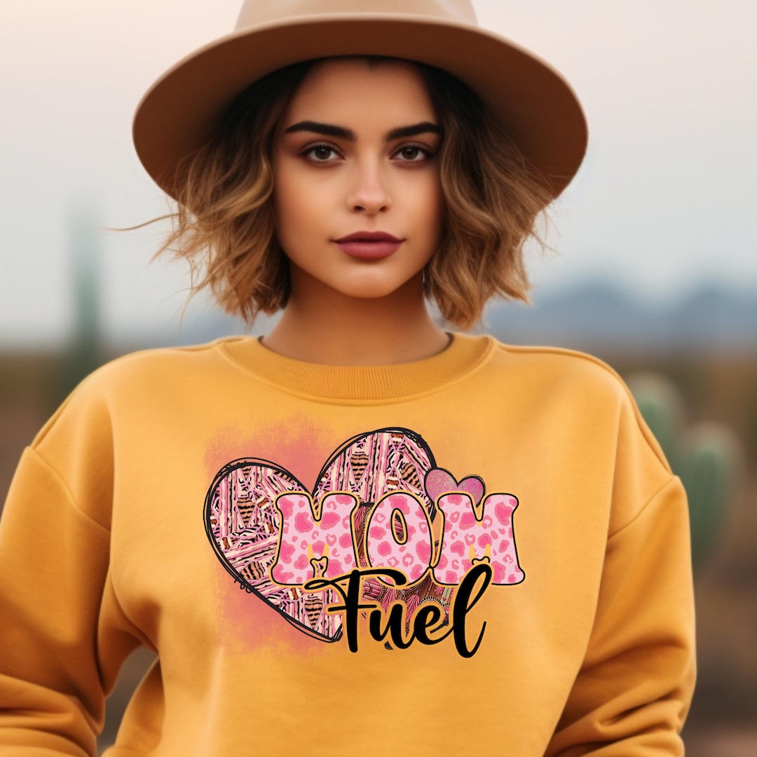 Mom Fuel Sweatshirt Gift for Mom Fuel Wife Gift for Mom - Etsy