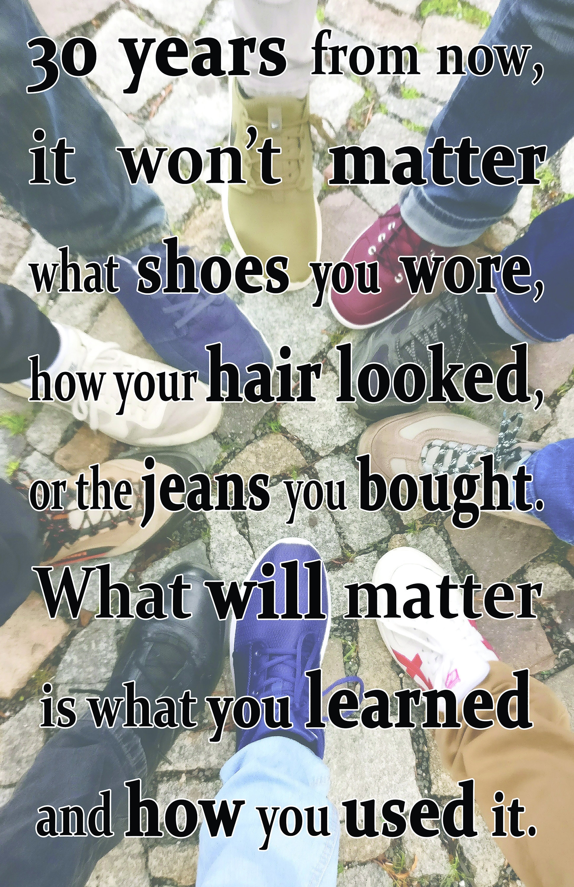 30 Years From Now Motivational Poster - Etsy