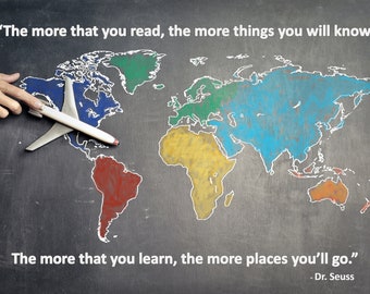 The More You Read Poster - Etsy