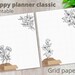 Happy Planner Classic Note Paper - Graph Paper - Grid Pages - Printable ...
