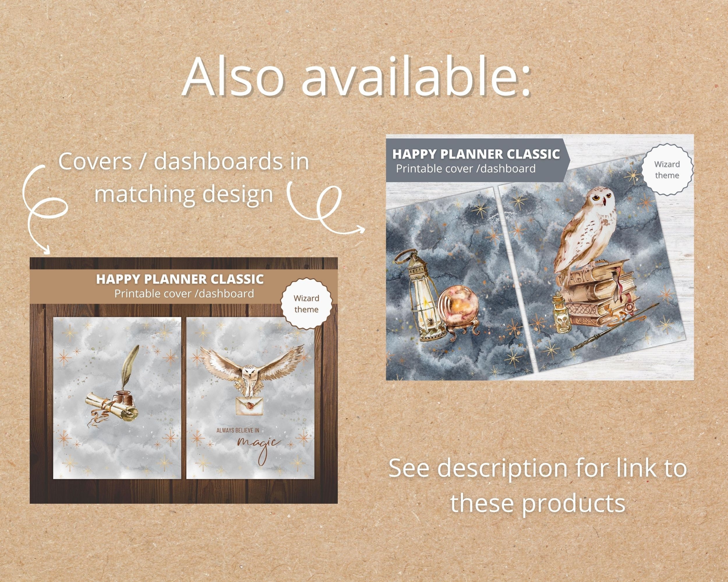 Magical Planner Inserts for Happy Planner Classic Printable - Etsy