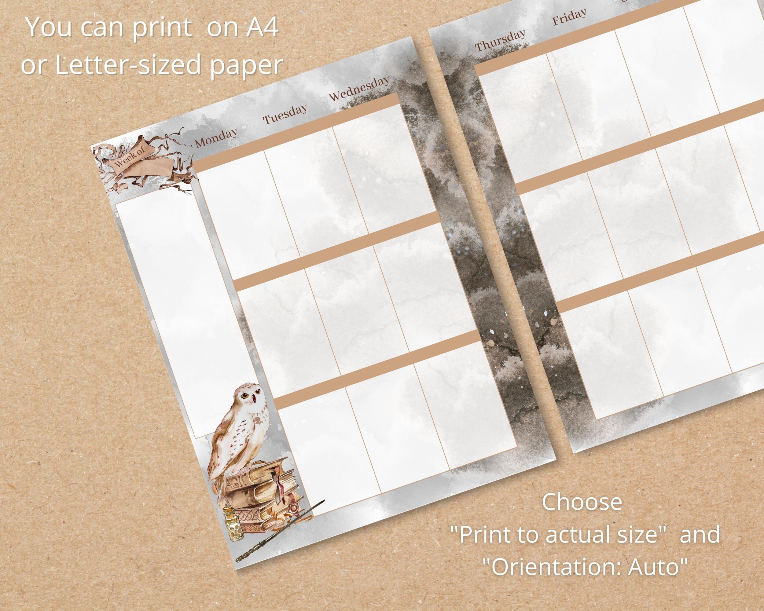 Magical Planner Inserts for Happy Planner Classic Printable - Etsy