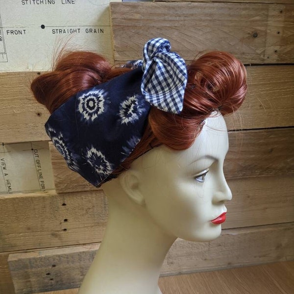 1950s Head Scarf - Etsy