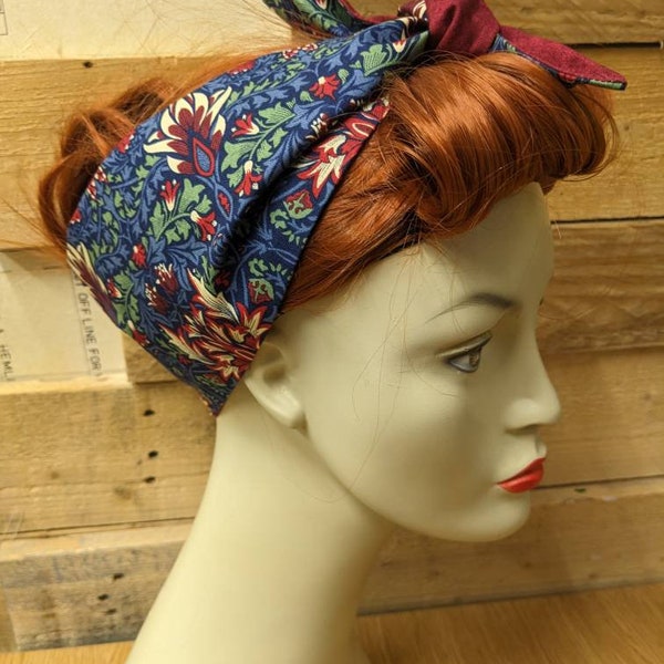 1950s Head Scarf - Etsy