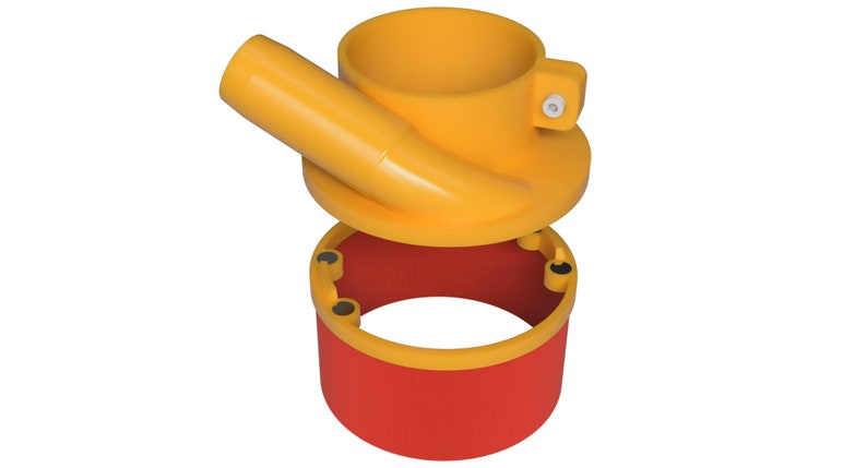 Innovative Modular Makita Router Cyclonic Dust Boot System for CNC. 3 ...