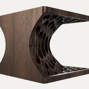 Artistic Voronoi End Table Stls & Plan Files for Cutting on a CNC ...