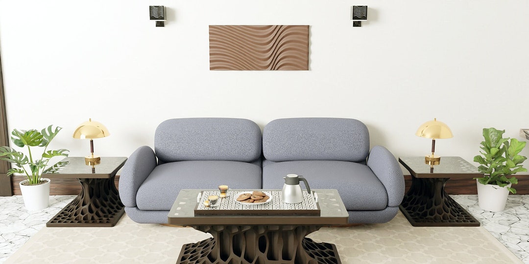 Digital CNC Wave Wall Panel Art Download - Instant Downloadable Design ...