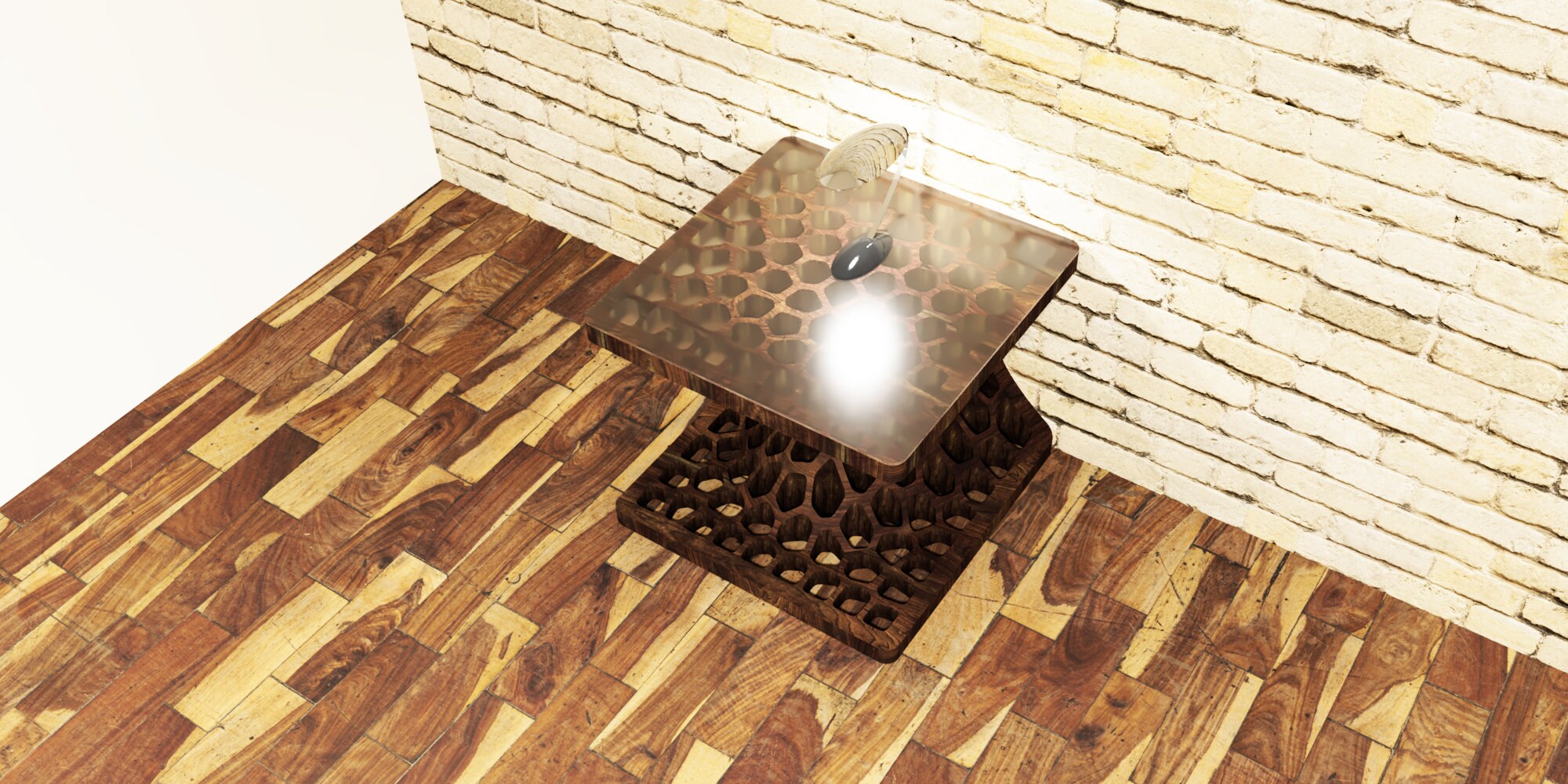 Artistic Voronoi End Table Stls & Plan Files for Cutting on a CNC ...