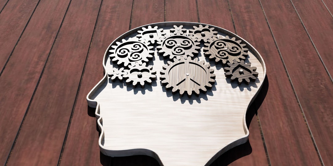 Kinetic Wall Art Human Mind Gear Sculpture STL File for CNC, Customizable & Inspirational - Etsy