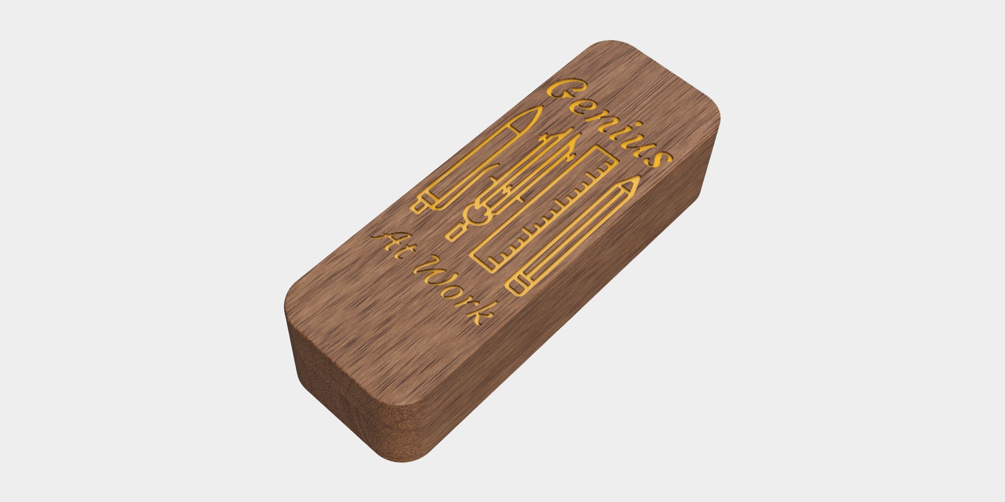 Genius at Work Layout Tools Pencil Box. Digital Download for Cutting on ...