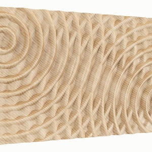 Water Ripple Wavy Wall Panel CNC STL File - Etsy