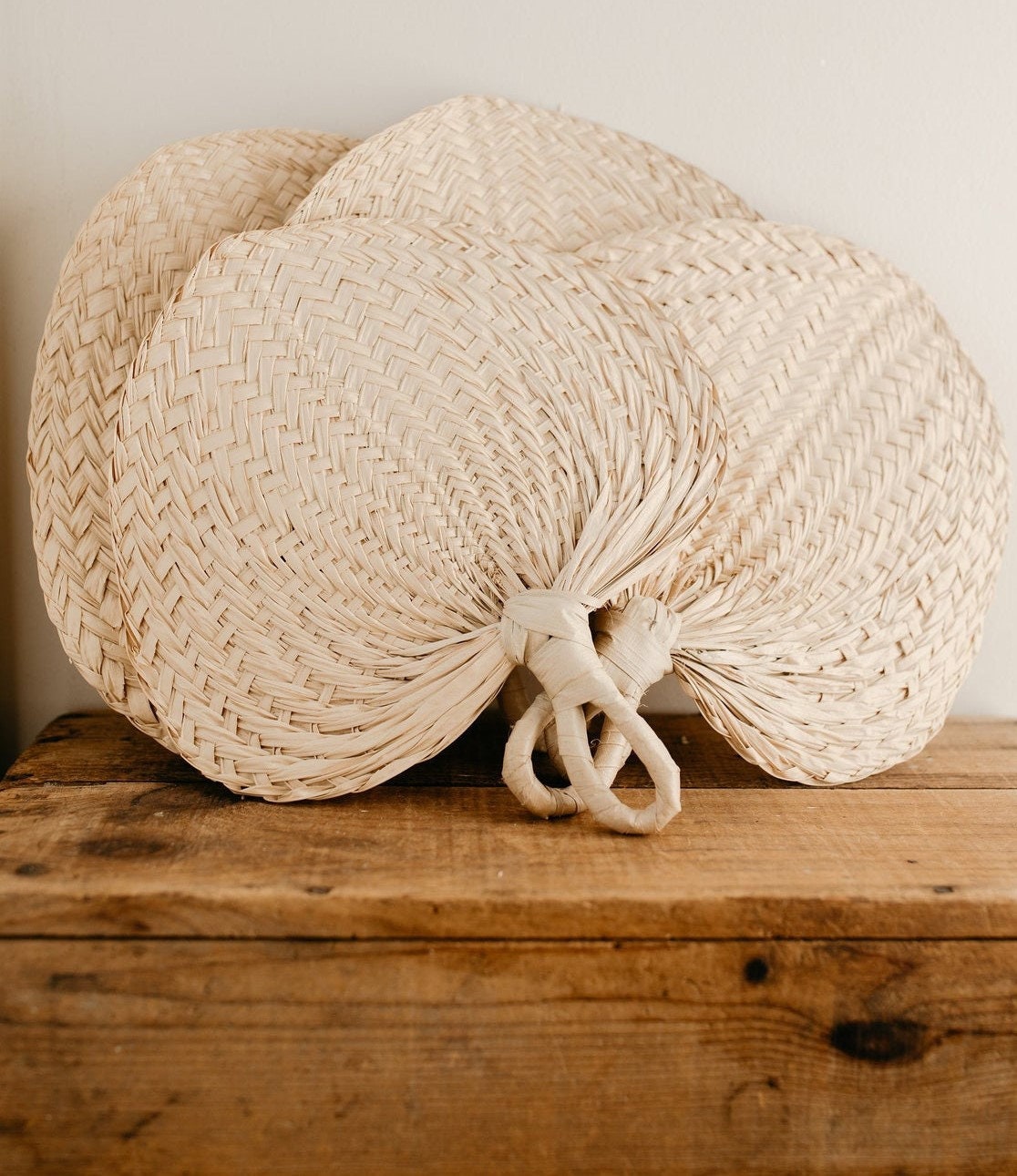 Large Raffia Fans Set of 4 large 1112 Wide Wedding Fan, Palm Leaf Fan ...