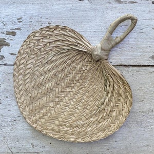 Large Raffia Fans Set of 4 large 1112 Wide Wedding Fan, Palm Leaf Fan ...