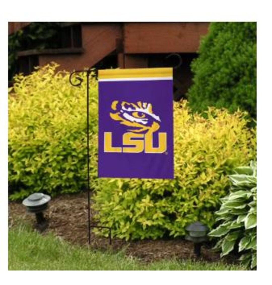 LSU Yard Flag - 2 Sided // 12 X 18 (flag Pole Not Included) - Louisiana ...