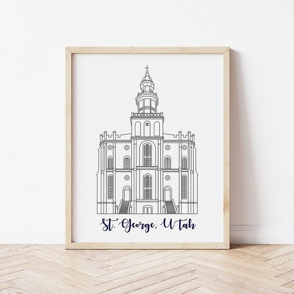 St George Utah Art - Etsy
