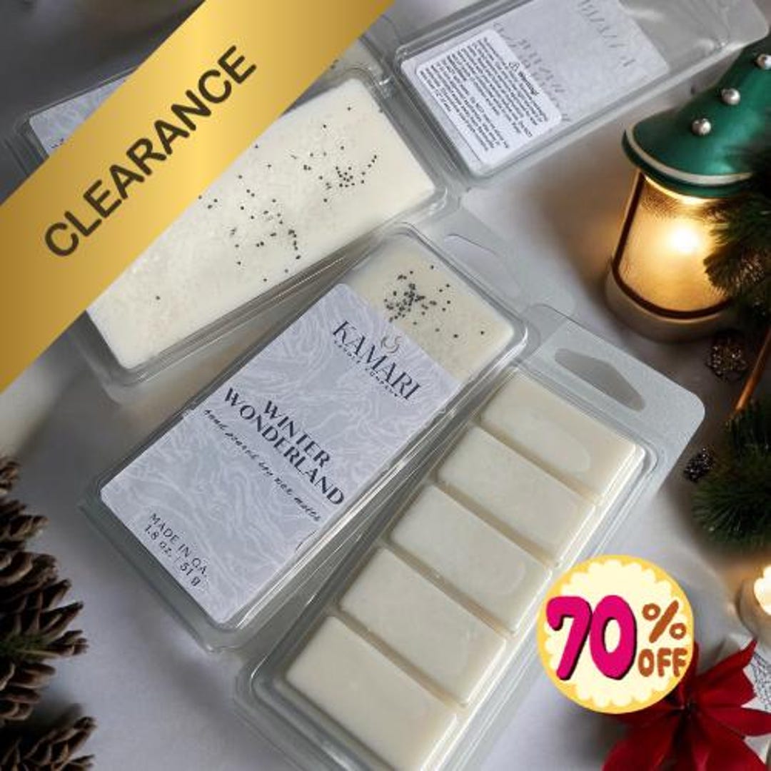 CLEARANCE SALE - All Clamshell Wax Melts. Highly Scented Soy Wax Melts ...