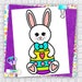 Easter Bunny Craft, Kids Printable Craft Template, Spring Craft ...