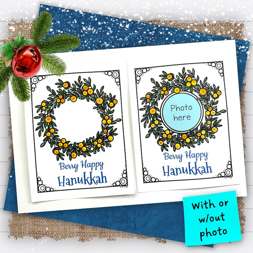Hanukkah Kids Printable Craft Template, Hanukkah Craft, Finger Painting ...