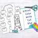 Back to School All About Me Apple Tree, Kids Printable Craft Template ...