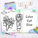 Indian Paintbrush Craft, Kids Printable Craft Template, Wyoming State ...