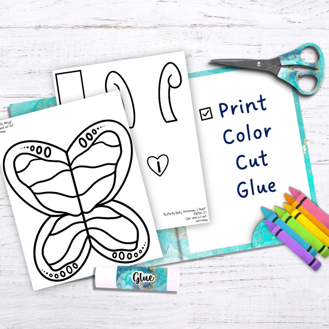 Number One Craft, Kids Printable Craft Template, Number Recognition ...