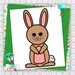 Bunny Rabbit Craft, Kids Printable Craft Template, Spring, Letter R ...