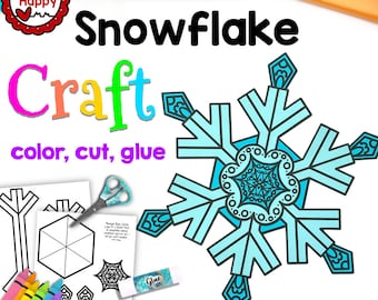 Winter Hat Kids Printable Craft Template, Winter Craft, Weaving, Paper ...