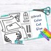 Haunted House, Candy Corn Kids Printable Craft Template, Halloween ...