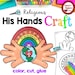 He's Got the Whole World in His Hands Kids Printable Craft Template ...