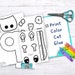 Number Nine Craft, Kids Printable Craft Template, Number Recognition ...