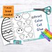 Hatching Chick Kids Printable Craft Template, Farm Animals, Spring ...