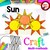 Sun Craft, Kids Printable Craft Template, Summer Craft, End of Year ...