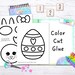 Easter Bunny Craft, Kids Printable Craft Template, Spring Craft ...