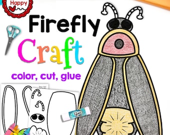 Printable Kids Dragonfly Craft Template, Insect Craft, Bug Craft ...